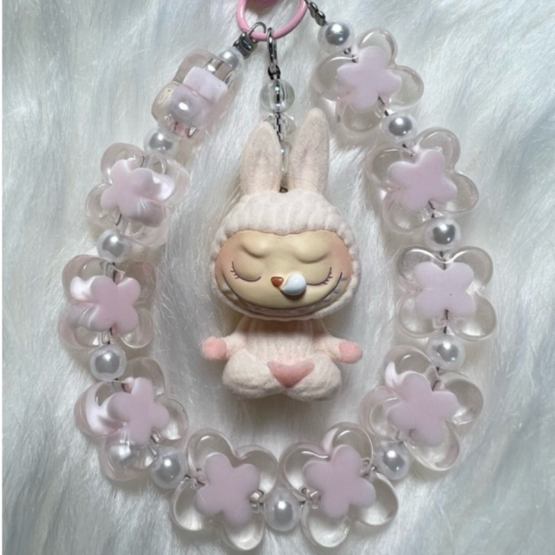 {SG Local} Handmade Labubu Furry Yoga / Sitting / Standing / Yoga Mini ...