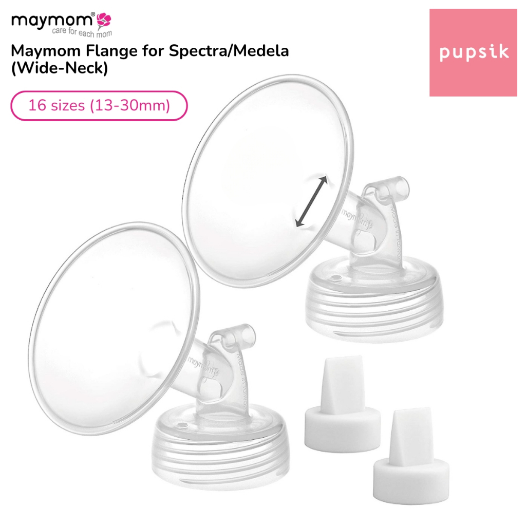 Maymom Flange for Spectra/Medela (Wide-Neck) - Flange/Flange with ...
