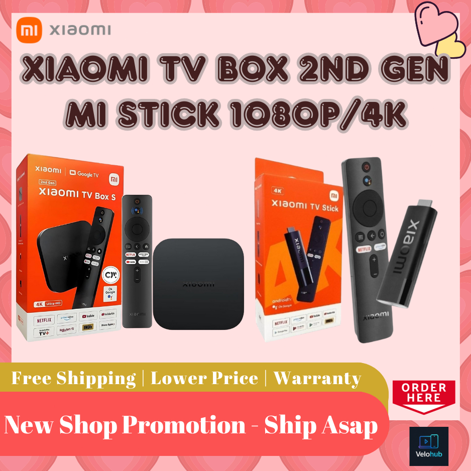 [Ready] Xiaomi TV Box S 2nd Gen/Mi TV Stick 4K/Mi TV Stick 1080P ...