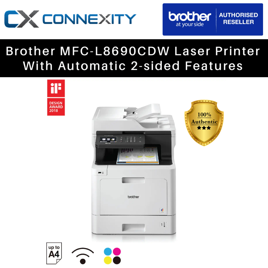 Brother MFC-L8690CDW Multi-function Color Laser Printer Brother Laser ...