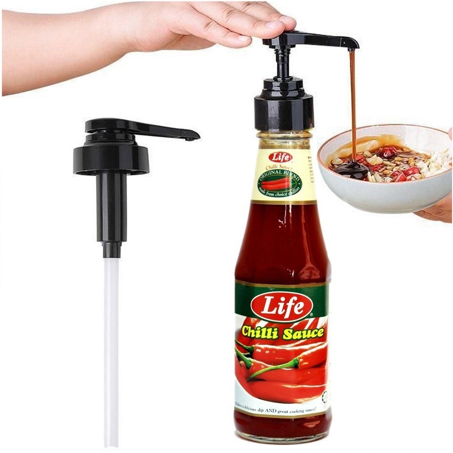 Sauce Pump Chili Tomato Sauce Pam Sos Squeezer Oyster Oil Soy Sauce ...