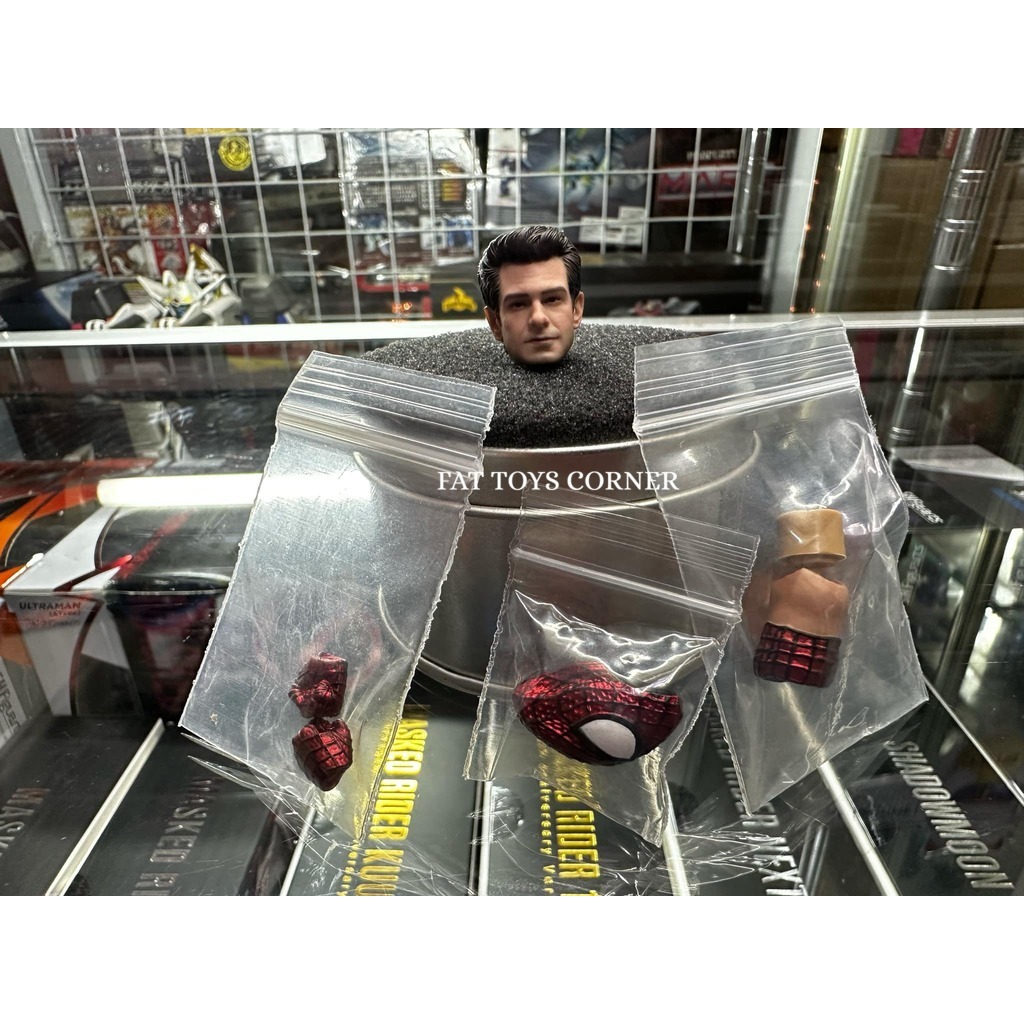 Manipple Studio 1/12 Scale headsculpt for SHF The Amazing Spiderman ...