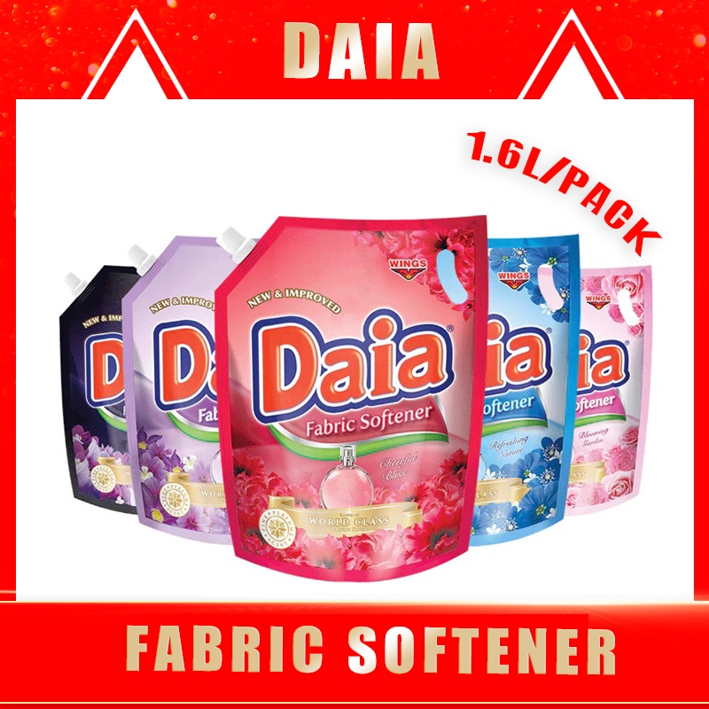 Daia® Fabric Softener 1.6L X 6Pkts Per Carton | Shopee Singapore