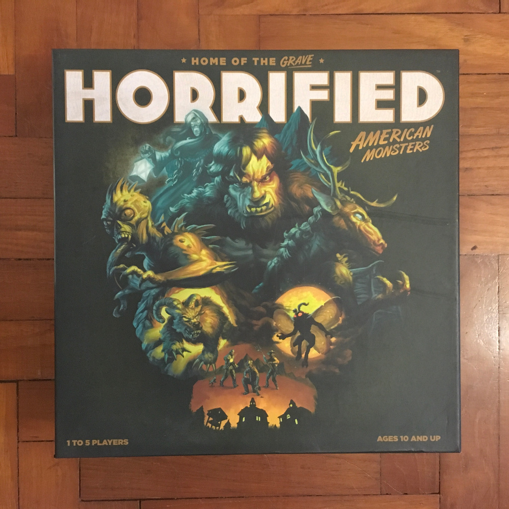 Horrified American Monsters board game (GUARANTEED GENUINE, $10 off for ...