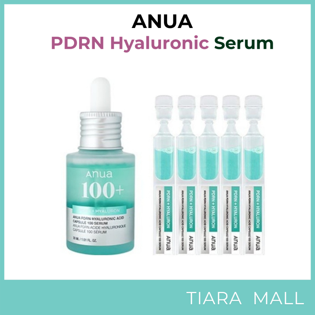 [Anua] PDRN Hyaluronic Acid Capsule 100 Serum 30ml +1ml*5ea | Shopee Singapore