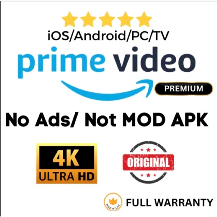 🔥 Lowest Price 🔥 Amazon Prime Video Premium Account | 100% Genuine ...