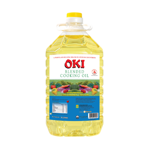 OKI Blended Cooking Oil 菜油 5l/ Vegetable Oil 5l (Healthier Choice ...