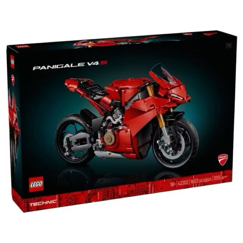 LEGO 42202 TECHNIC Ducati Panigale V4 S Motorcycle | Shopee Singapore