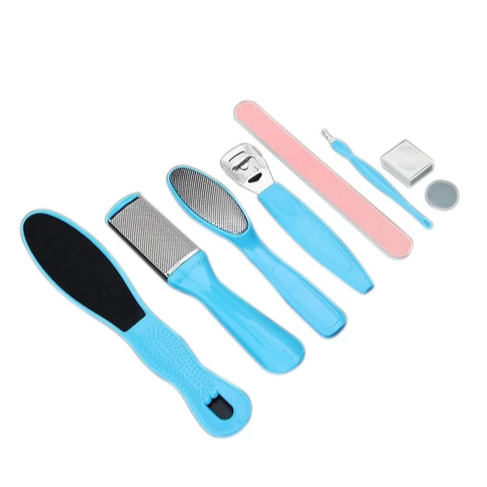 7Pcs/Set Professional mini–Pedicure Kit Tools/ Foot Skin Care Tool Set ...