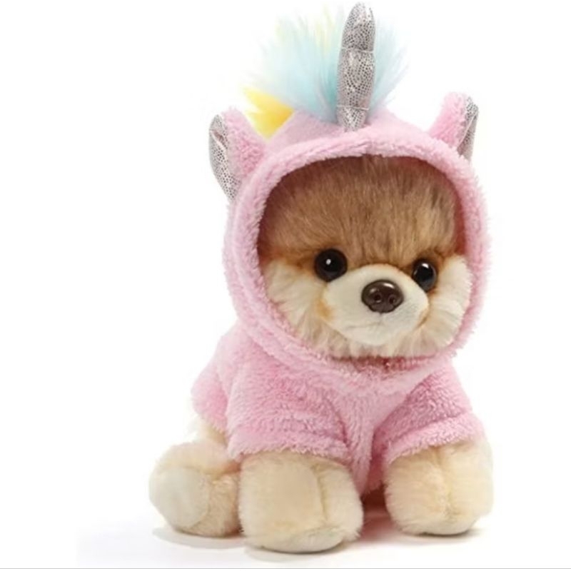GUND World’s Cutest Dog Boo Itty Bitty Boo #044 Unicorn Stuffed Animal ...