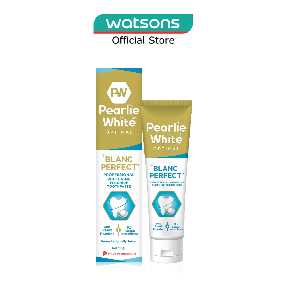PEARLIE WHITE® Blanc Perfect Professional Whitening Fluoride Toothpaste ...