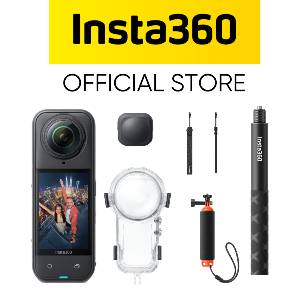 Insta360 X5 Invisible Dive Kit Action Camera 8K30fp Smartest, Toughest ...