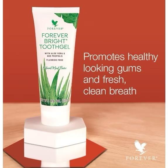 SG SELLER ️Forever Bright Sparkling Aloe Vera Toothgel No Fluoride 130g ...