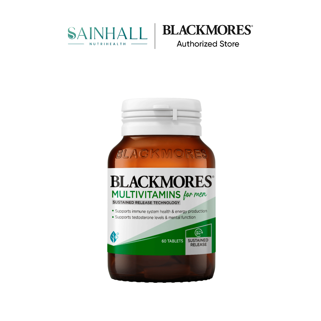 Blackmores Multivitamins for Men, 60 tabs | Shopee Singapore