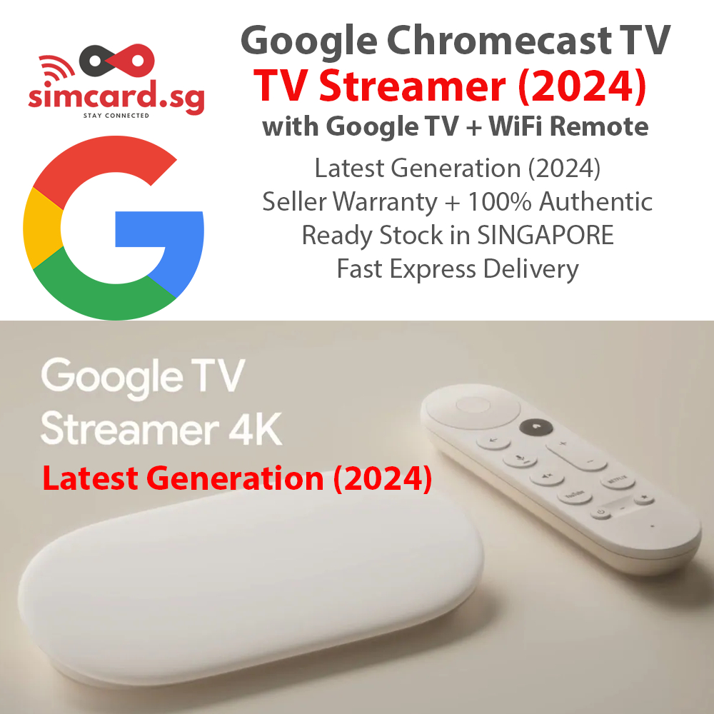 Google TV Streamer 4K (2024) Android TV Chromecast HDR with Google TV ...