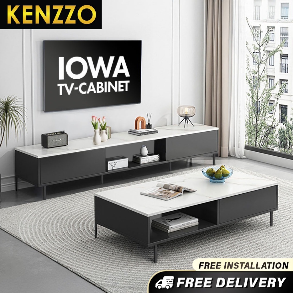 [FREE INSTALLATION] Kenzzo: Modern tv cabinet with storage - Iowa TV ...