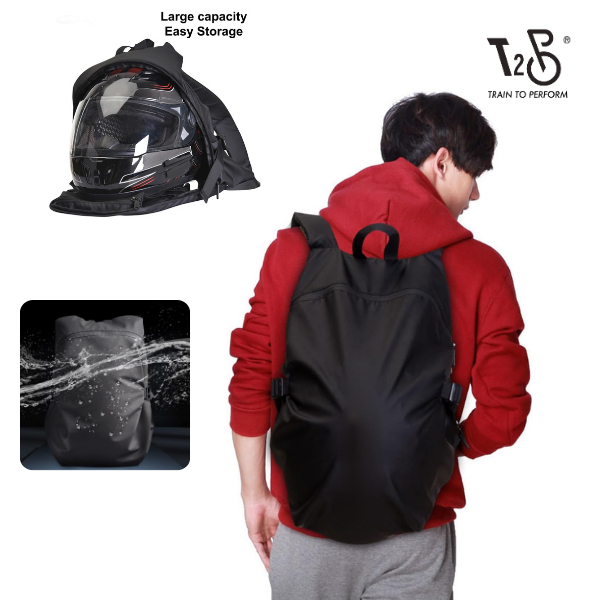 T2P Helmet 25L Backpack Bag Large Capacity Waterproof Motorcycle ...