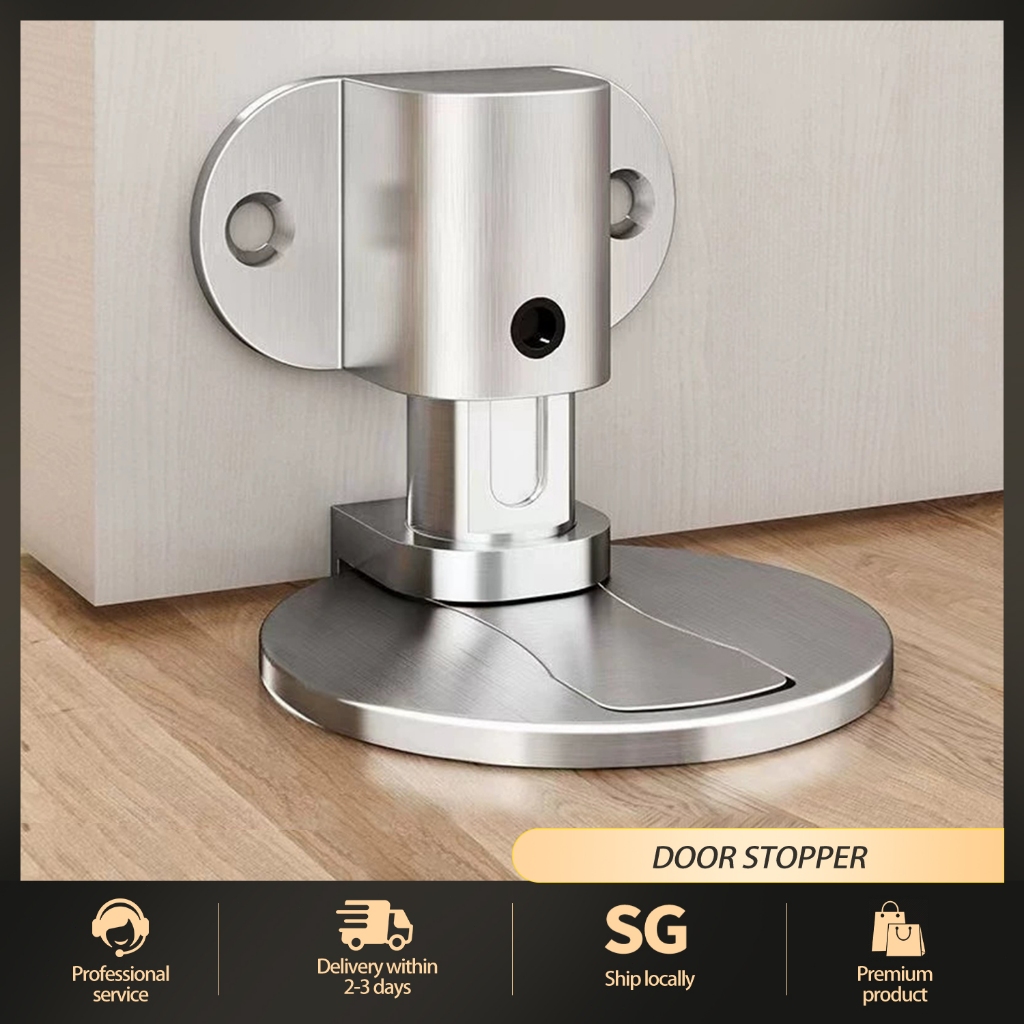 [SG Local] Magnetic Door Stopper Adjustable height doorstopper Anti ...