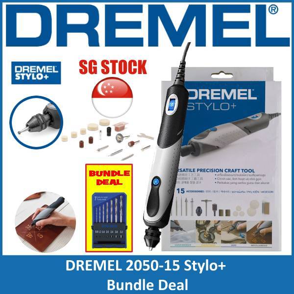 DREMEL 2050 Stylo+ Rotary Tool Grinder Engraver Pen 5-Speed Adjustable ...