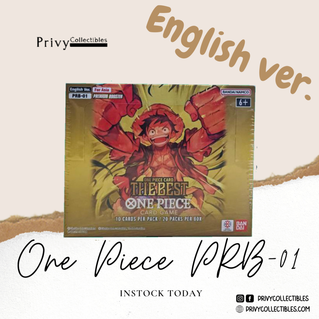 English [PRB-01] ONE PIECE CARD GAME PRB01 Premium Booster ｢The Best ...