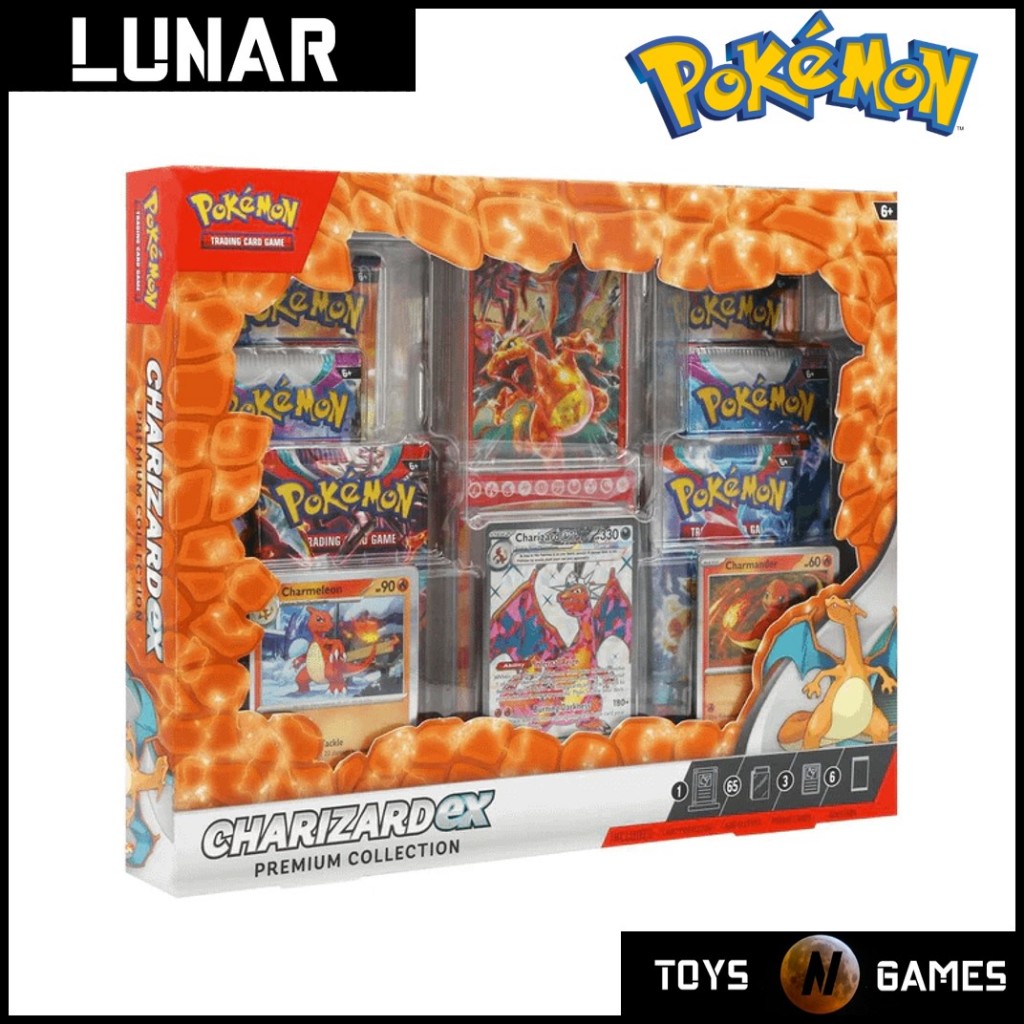 Pokemon TCG Charizard ex Premium Collection Box | Shopee Singapore