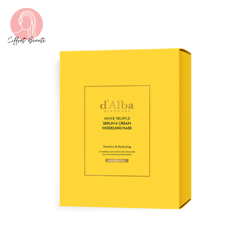 (ready stock) D'alba White Truffle Serum & Cream Modeling Mask (25ml ...