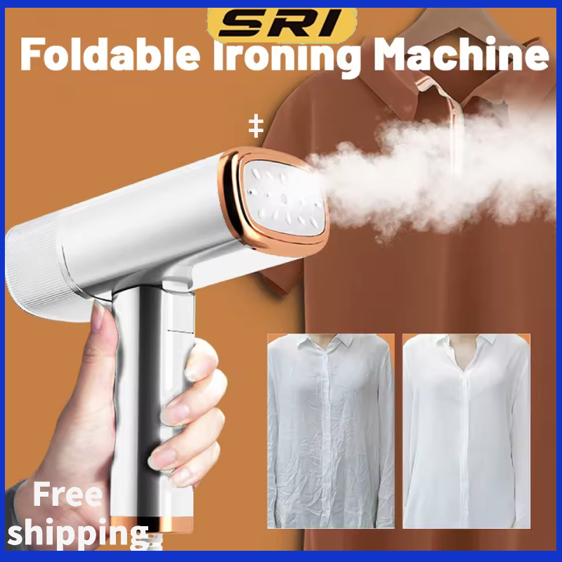 Portable Steam Iron 1200W Ironing Machine Household Travel Clothes ...