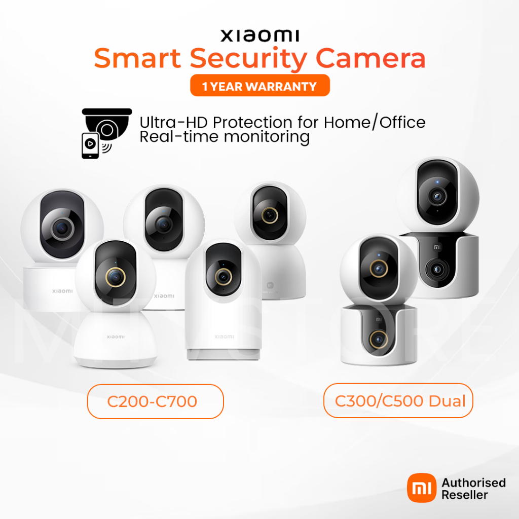 Xiaomi Mi Smart Home Security Camera C200/C300/C400/C500/C700 Single ...