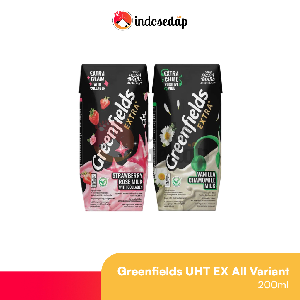 Greenfields EX UHT Milk (200ml Carton) | Shopee Singapore