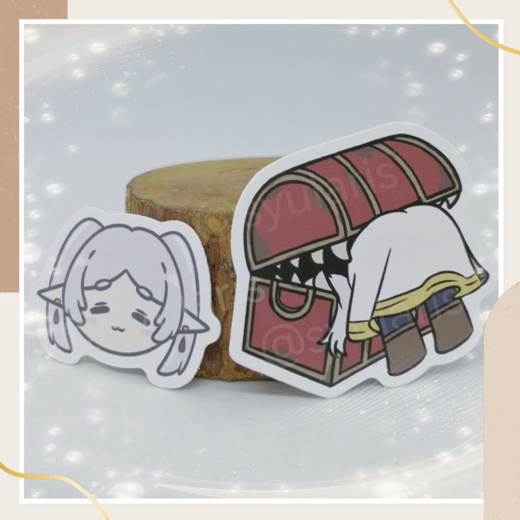 Frieren mimic stickers - sousou no frieren fan art | Shopee Singapore