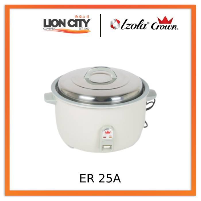 Crown ER 25A 4 Litre Electric Rice Cooker ER25A | Shopee Singapore