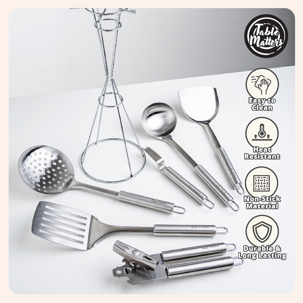 Table Matters - INOX Stainless Steel Kitchen Utensils[Lifter | Turner ...