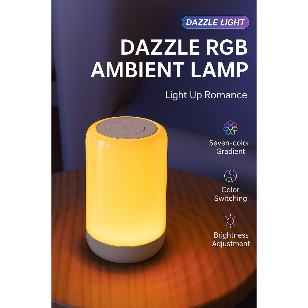 Creative Bedside Night Light, Mobile Bluetooth Speaker, Wireless ...