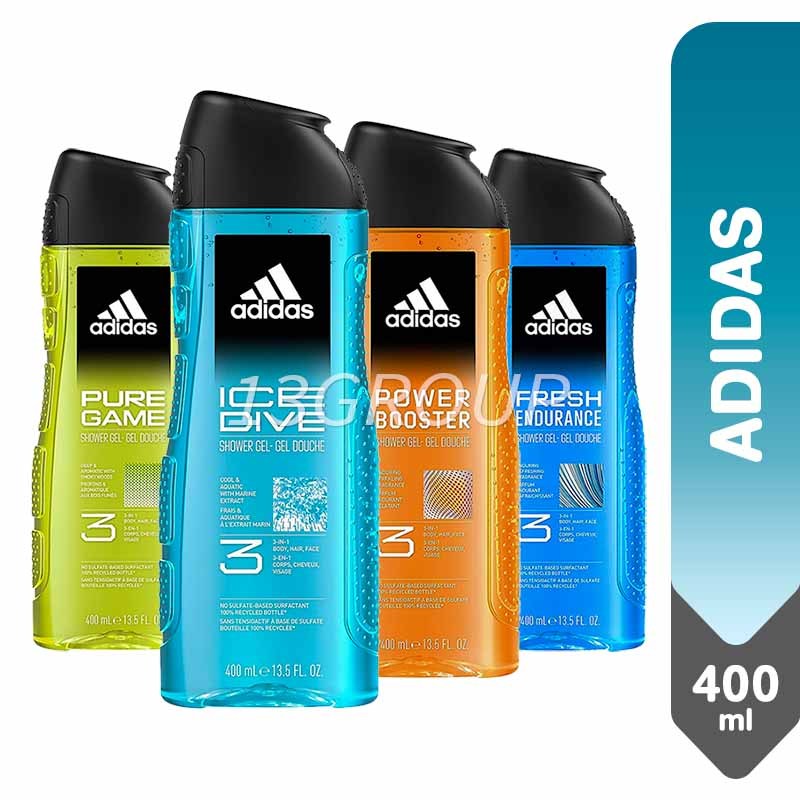Adidas Shower Gel / Invigorating Men’s Body Wash Refreshing Scent ...
