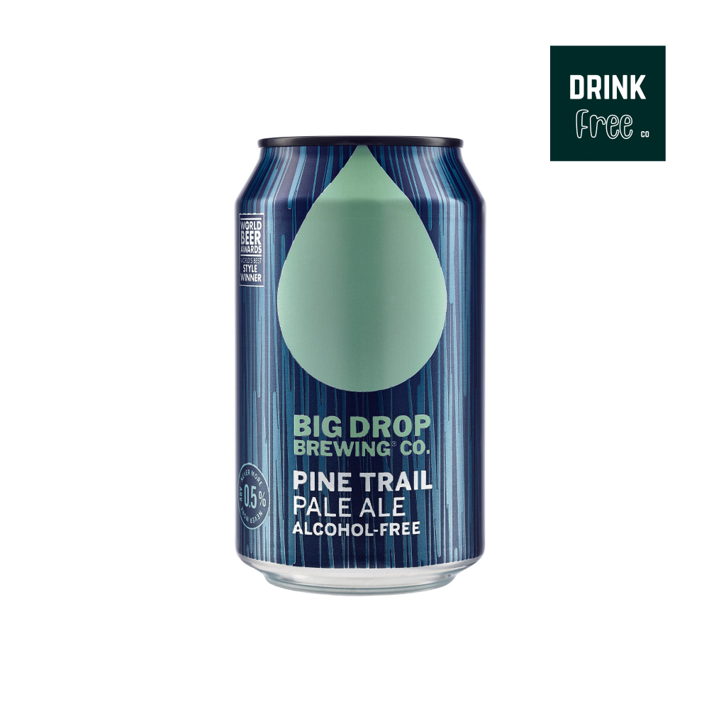 Big Drop Pine Trail Pale Ale (12 x Cans 330ml) [No/Low Alcohol ...
