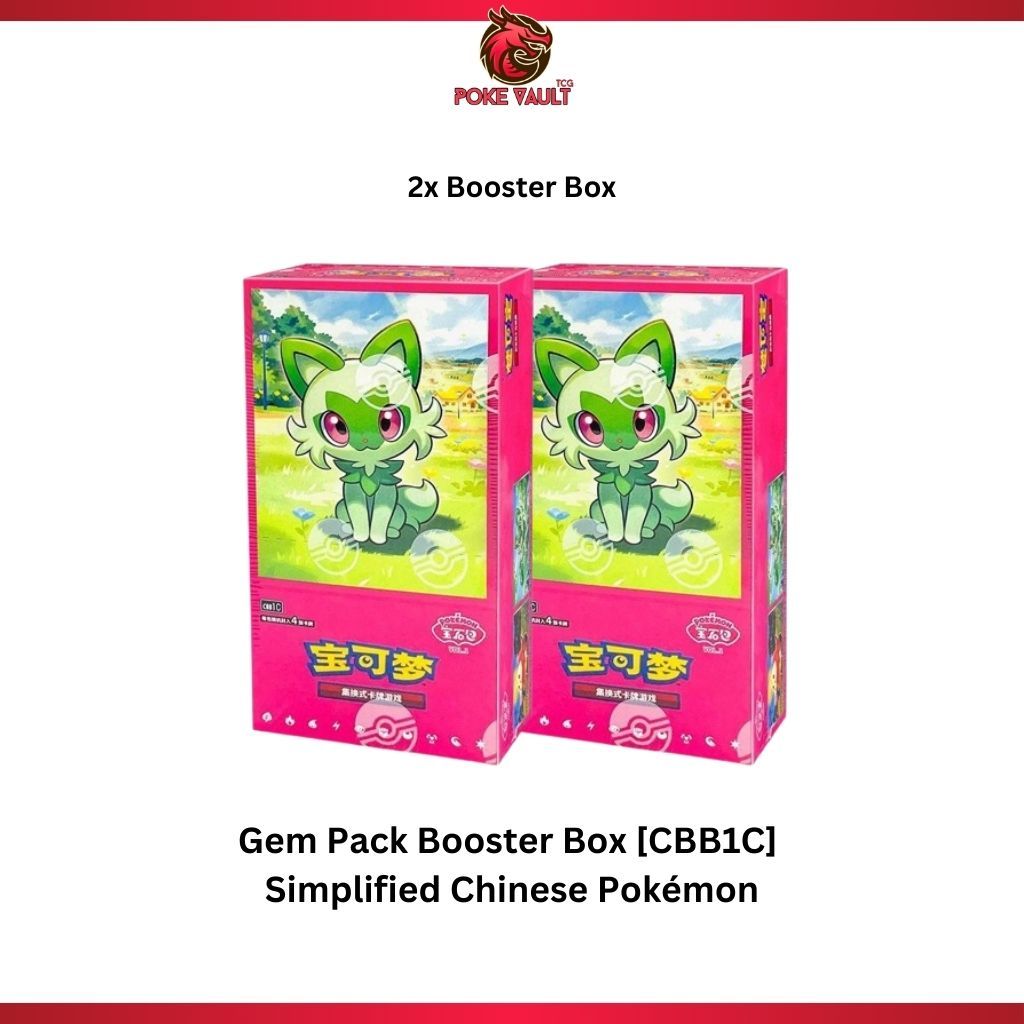 Gem Pack Booster Box [CBB1C] – Pokemon S-Chinese TCG 宝可梦 宝石包 | Shopee ...