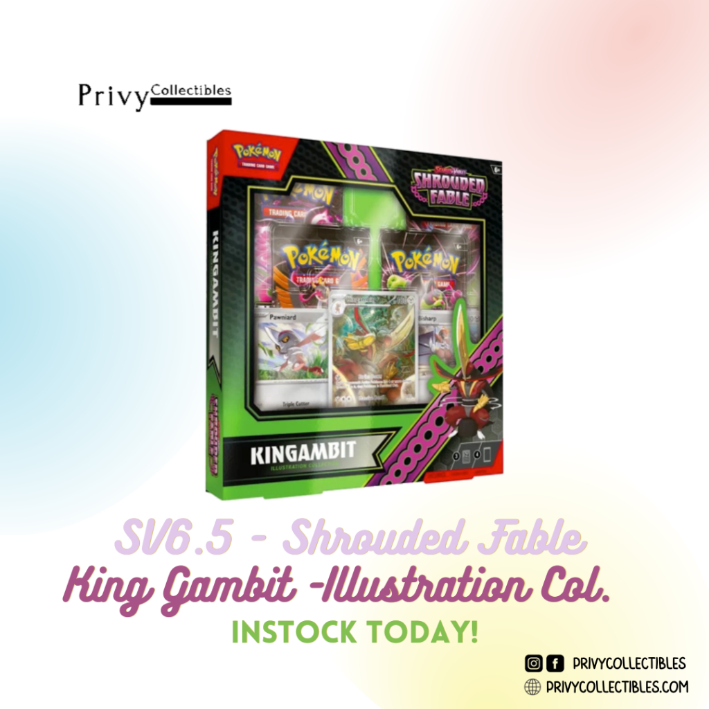 Pokemon TCG: SV6.5 - Shrouded Fable Kingambit Illustration Collection (IC) | Shopee Singapore