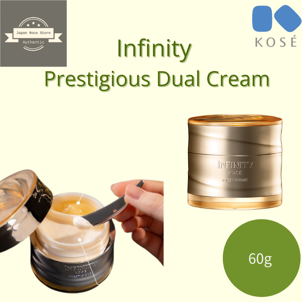 KOSE INFINITY Prestigious Skincare – Dual Cream, Cream Prestigious (Made in Japan) | Shopee ...
