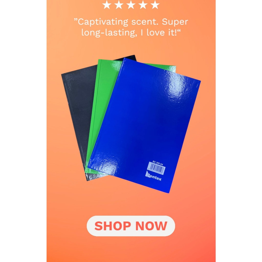 Hardcover Book 200 pages / Hardcover Notebook A4 | Shopee Singapore