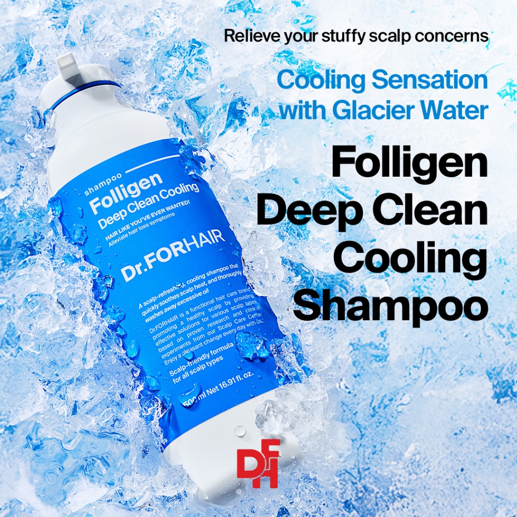 [Dr.FORHAIR] FOLLIGEN DEEP CLEAN COOLING SHAMPOO 500ml | Shopee Singapore
