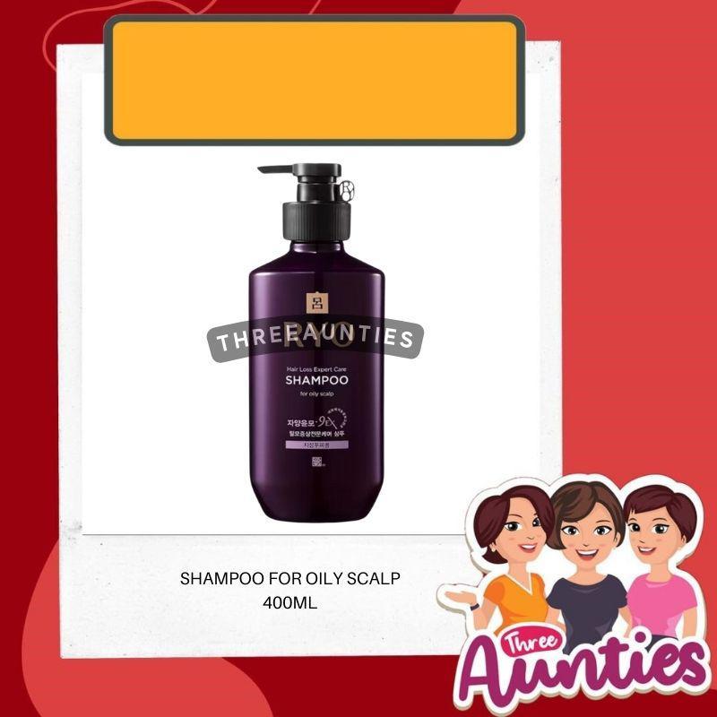 Ryo Hair Loss Expert Care Shampoo for Oily Scalp 400ml | Shopee Singapore