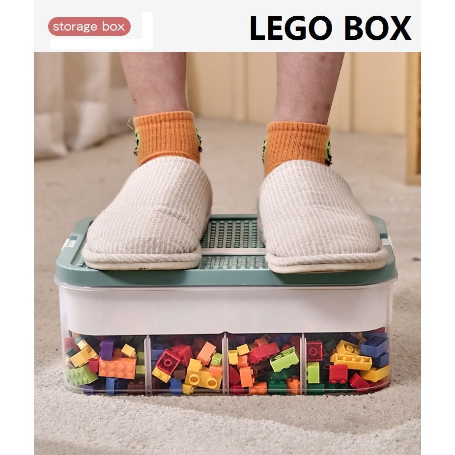 Good quality Stackable LEGO storage box 3 sizes Toy Storage Organizer ...
