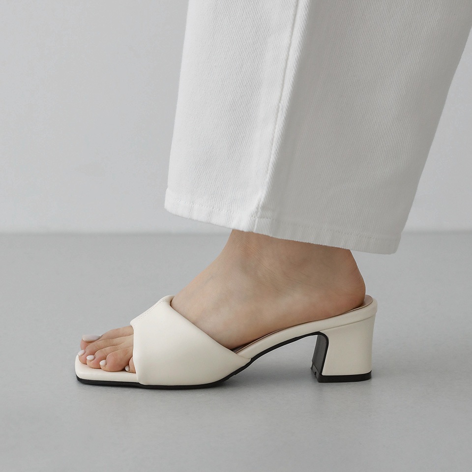 [SAPPUN] Jeidi Square Sandal Mules (2/5cm) | Shopee Singapore