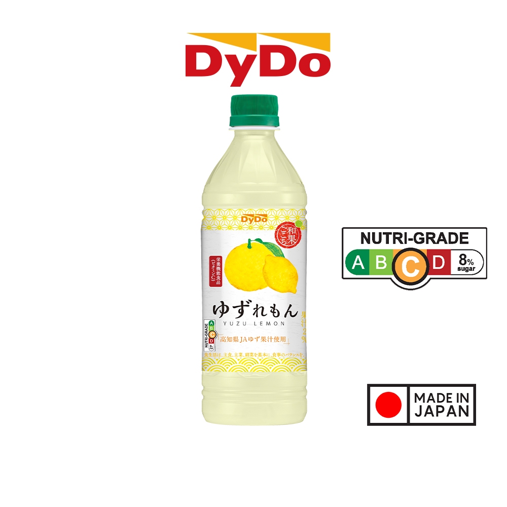 DyDo Waka-Gokochi Yuzu Lemon Drink (500ml) | Japanese Fruit Drink ...