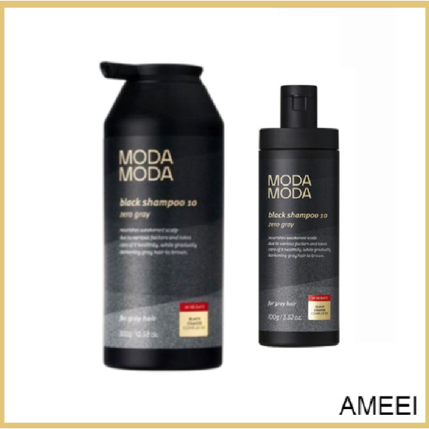 MODAMODA Zero Gray Black Shampoo 300g /100g | Shopee Singapore