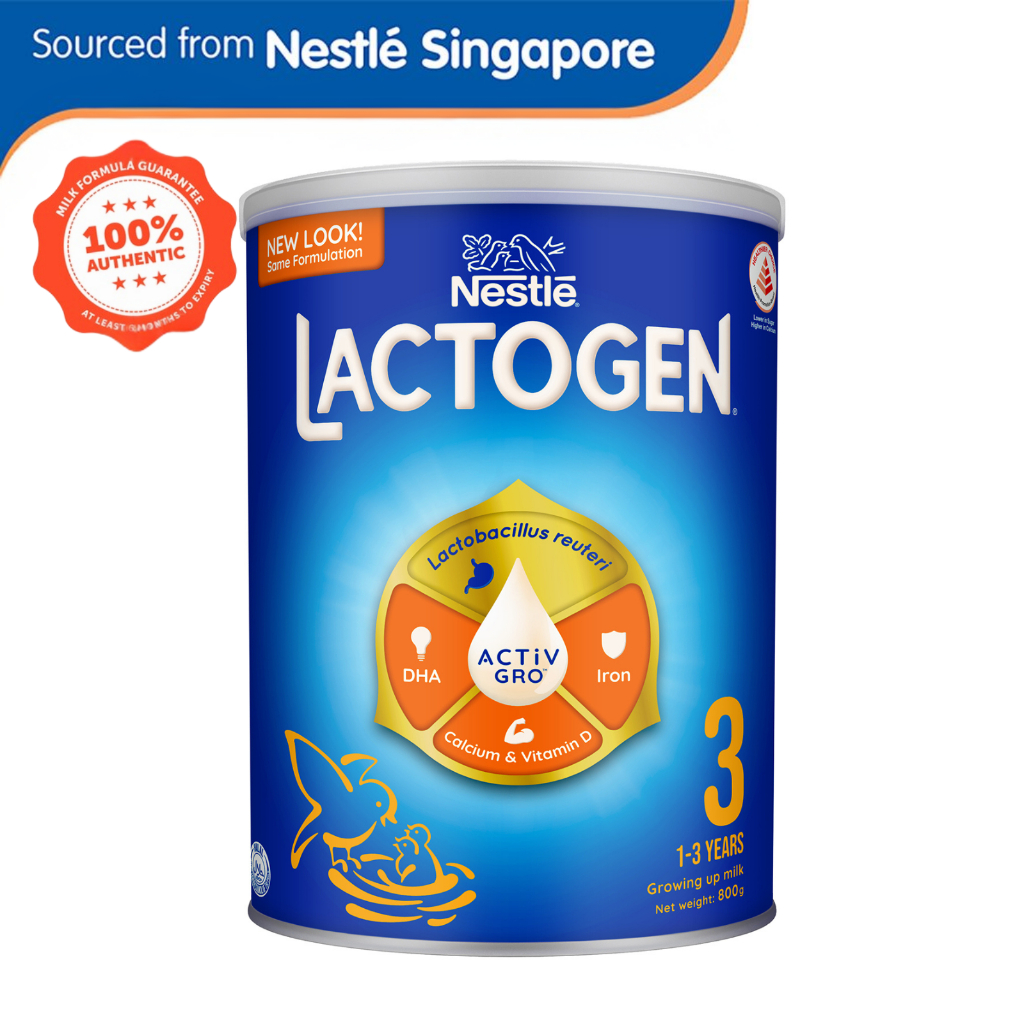Nestle Lactogen Stage 3 Growing Up Milk Formula 800g - From 12 Months ...