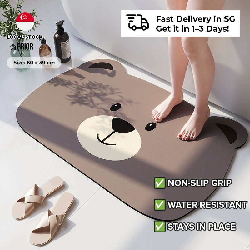 [SG Seller] Absorb & Grip Mat 💧🛡️ The Durable Absorb & Grip Mat Stays ...