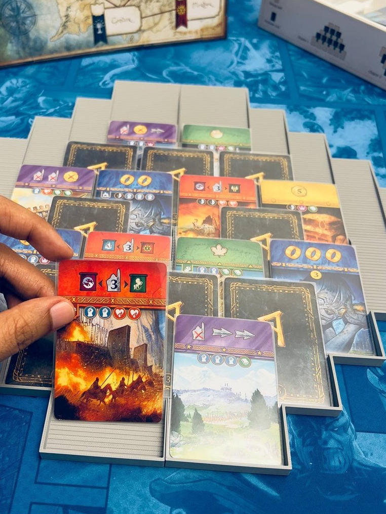 Lord of the Rings Duel for Middle Earth BOARD STRUCTURE | Shopee Singapore