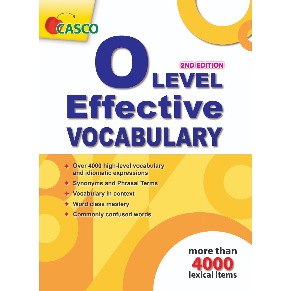 O Level Effective Vocabulary - 2nd Edition | Shopee Singapore