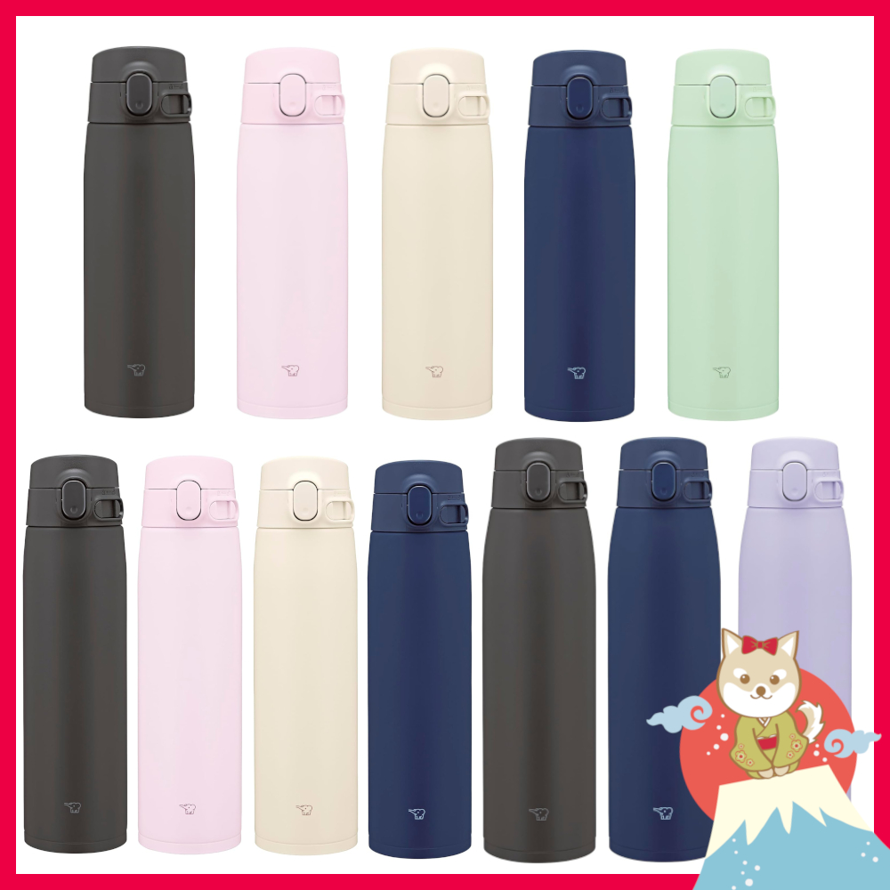 Zojirushi Thermos vacuum flask Stainless Steel Water bottle Screw Type SM-VB 600ml / 720ml ...